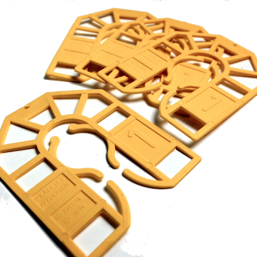 Broadfix Plastic Horseshoe Packing U Shim - 55mm x 43mm x 1mm - Pack ...