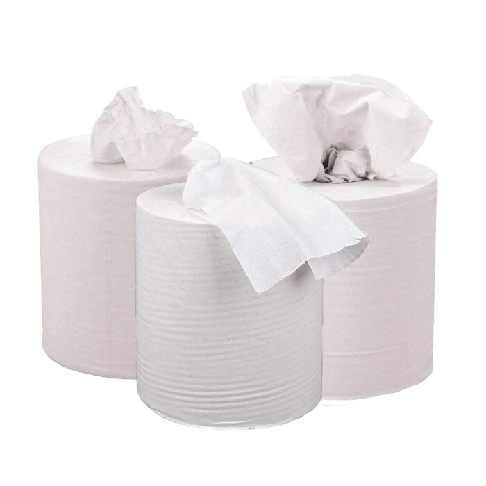KEAN-PTR2-6 ULTIMATE+ Premium White 2 Ply Tissue Roll - 180mm x 150m ...